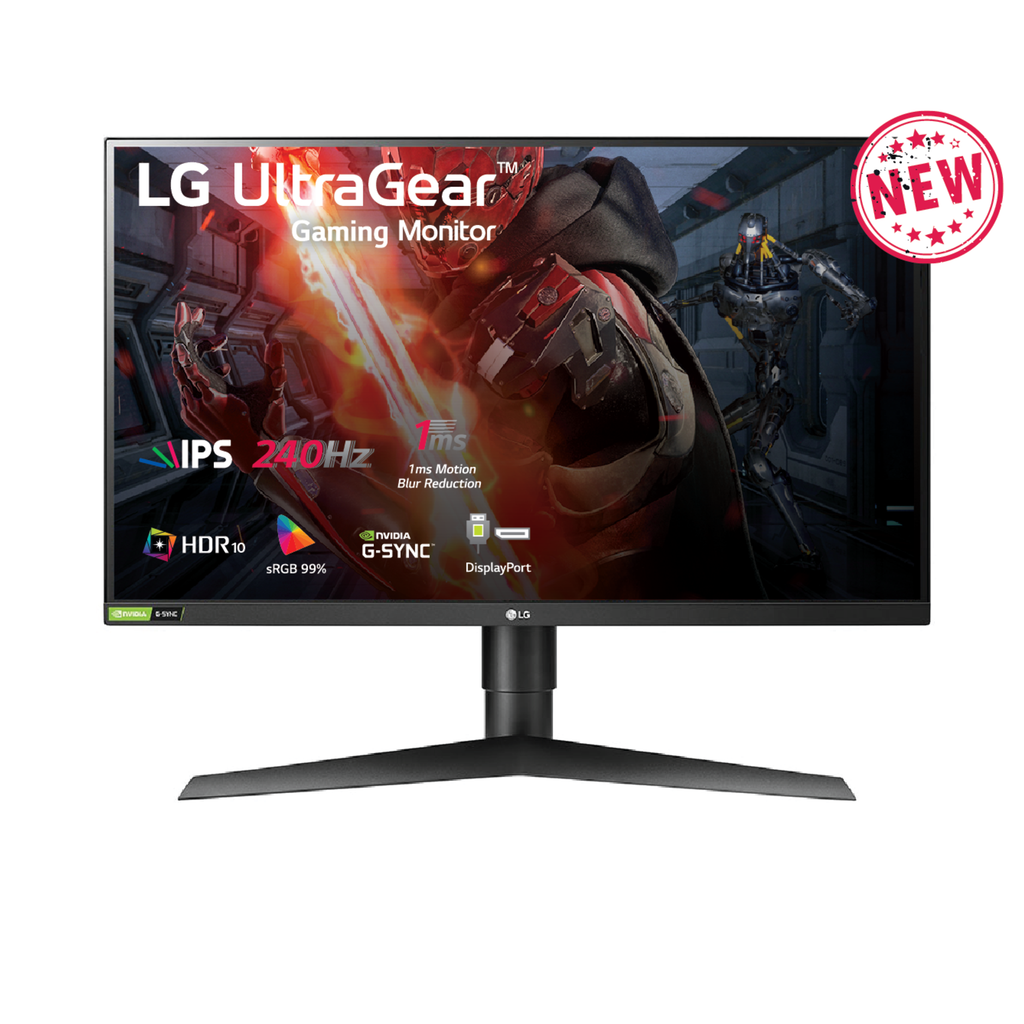 Màn Hình LG 27GN750-B UltraGear 27" FHD IPS 1ms 240Hz G-Sync HDR10
