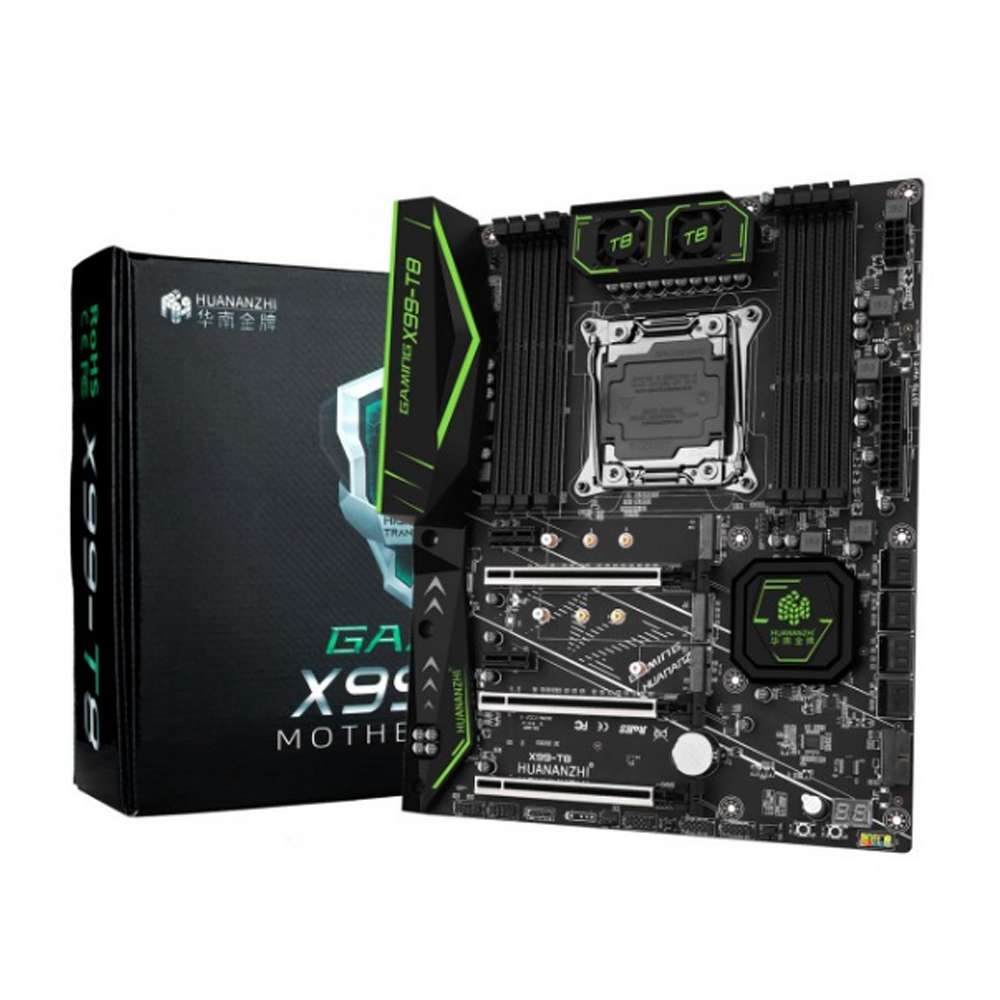 Mainboard HUANANZHI X99-T8 Gaming (Intel X99, LGA 2011-3, ATX, 8 Khe C ...