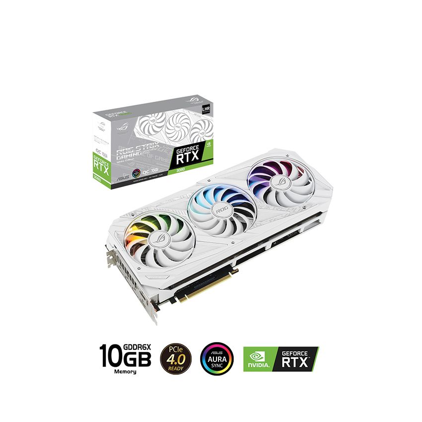 ASUS ROG Strix GeForce RTX 3080 White OC 10GB 2ND