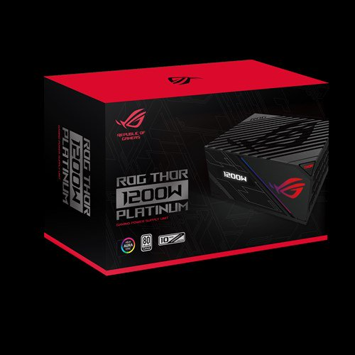 Nguồn Asus ROG Thor 1200W Platinum - RGB 1200W 80 Plus Platinum Full M