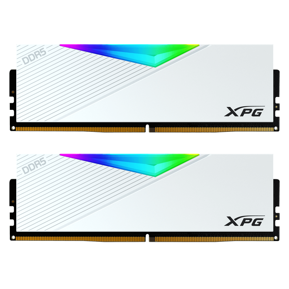 Ram Adata XPG LANCER RGB 32GB (KIT 2 x 16GB) DDR5 6000MHz WHITE
