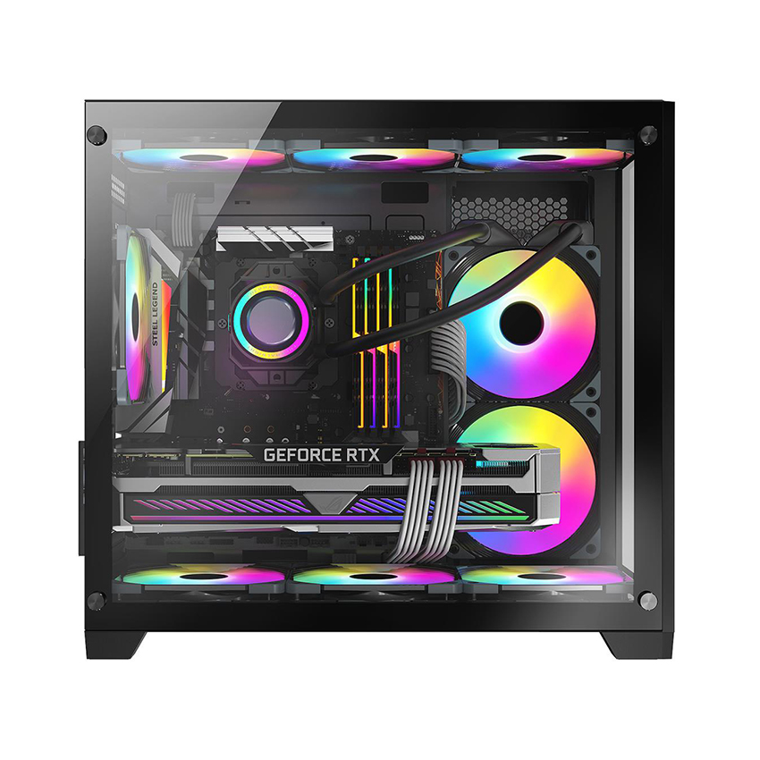 Crystal S1 Black M-ATX