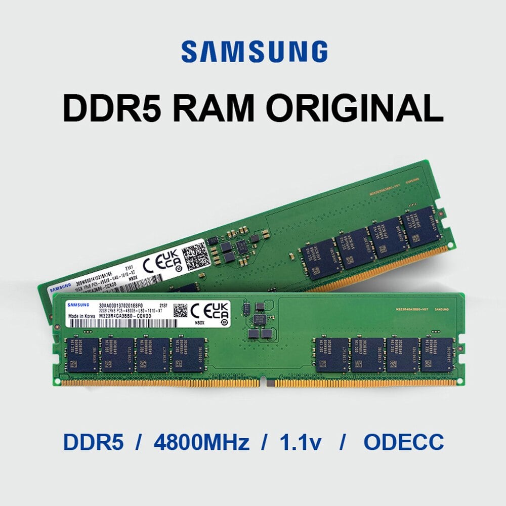 RAM PC DDR5 Samsung 32GB ( 2x16 ) Bus 4800 – HOTGEAR