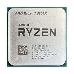 AMD Ryzen 7 5800X / 3.8 GHz (4.7GHz Max Boost) / 36MB Cache / 8 cores,
