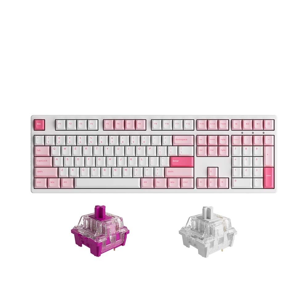 Bàn phím AKKO 3108 Plus Prunus Lannesiana (Akko CS Switch - Wine Red)