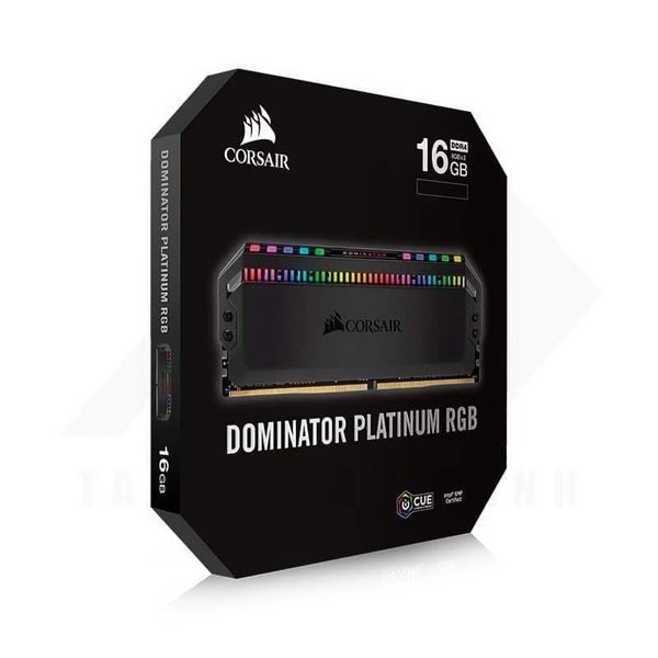 Ram Corsair DOMINATOR PLATINUM RGB 16GB (2x8GB) DDR4 DRAM 3000MHz