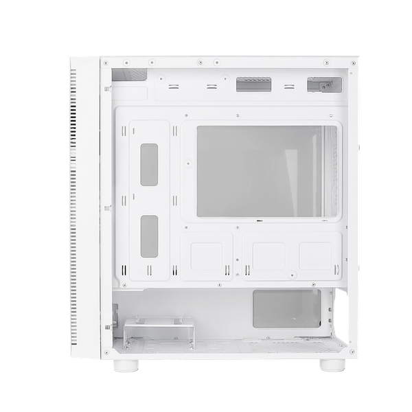 Thùng máy Case Magic GM 01 White | m-ATX, sẵn 4 fan RGB