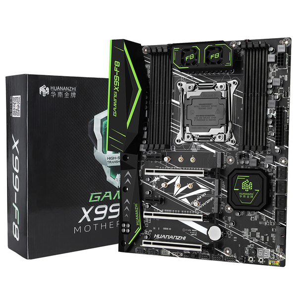 Mainboard HUANANZHI X99 F8 (Intel X99, LGA 2011-3, ATX, 8 Khe Cắm Ram