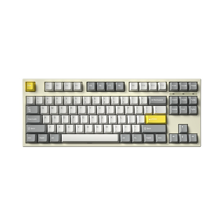 BÀN PHÍM CƠ FL ESPORTS GP87 CP WHITE GREY WHITE SW (GATERON PRO) (USBC