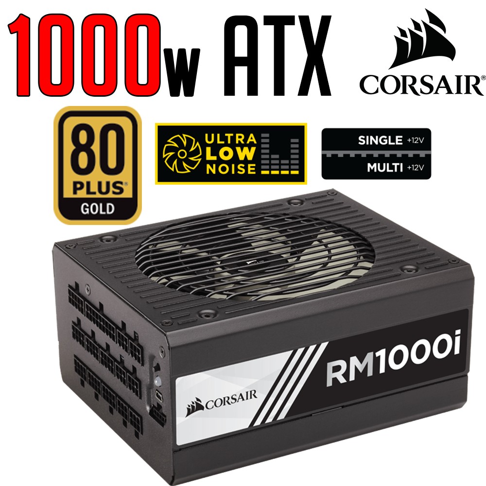 Corsair RM1000i 80 PLUS® Gold Fully Modular