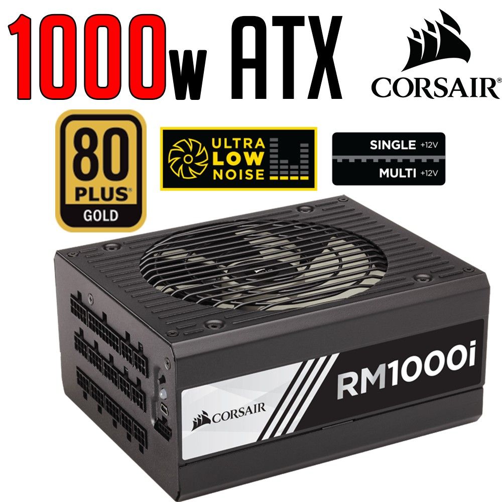 Corsair RM1000i 80 PLUS® Gold Fully Modular