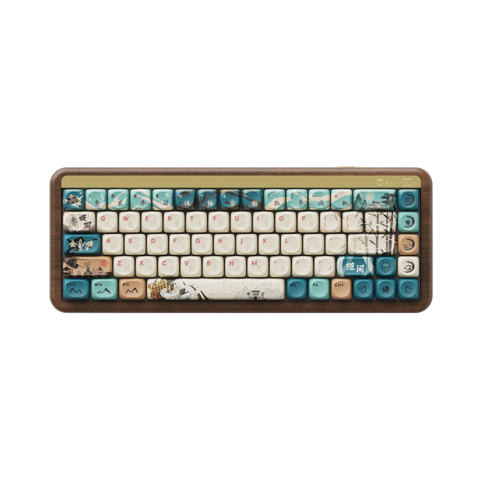 Bàn phím cơ AKKO MU01 Joy of Life (Hotswap,RGB / Multi-Modes/ Switch V