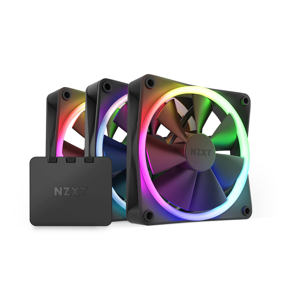 Fan NZXT F120 RGB Triple Black