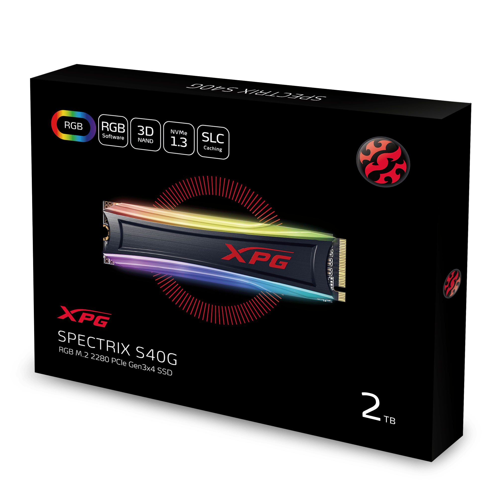 SSD ADATA XPG SPECTRIX S40G RGB 512GB