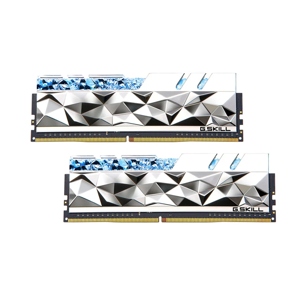 Ram PC G.SKILL Trident Z Royal Elite Silver RGB 32GB 4000MHz DDR4 (16G