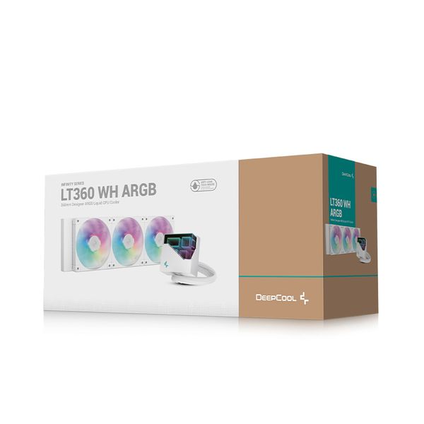 Deepcool LT360 ARGB – 360mm AIO Liquid CPU Cooler