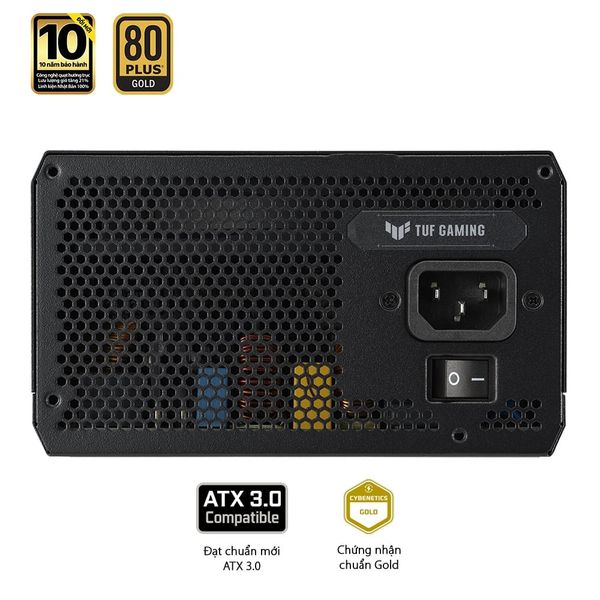 ( 1000W ) Nguồn ASUS TUF Gaming 1000W - 80 Plus Gold - Full Modular P