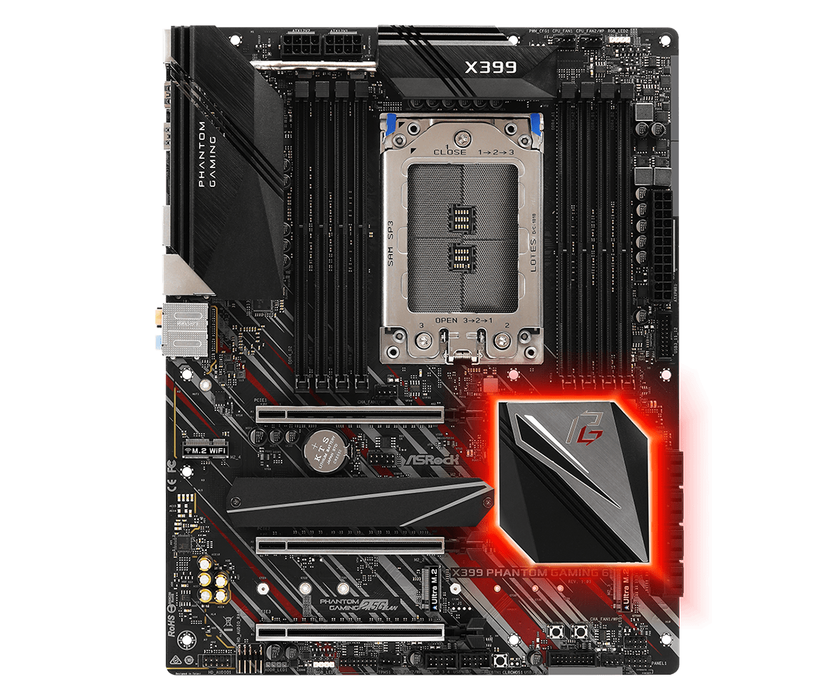 Asrock X399 Phantom Gaming 6 Mainboard