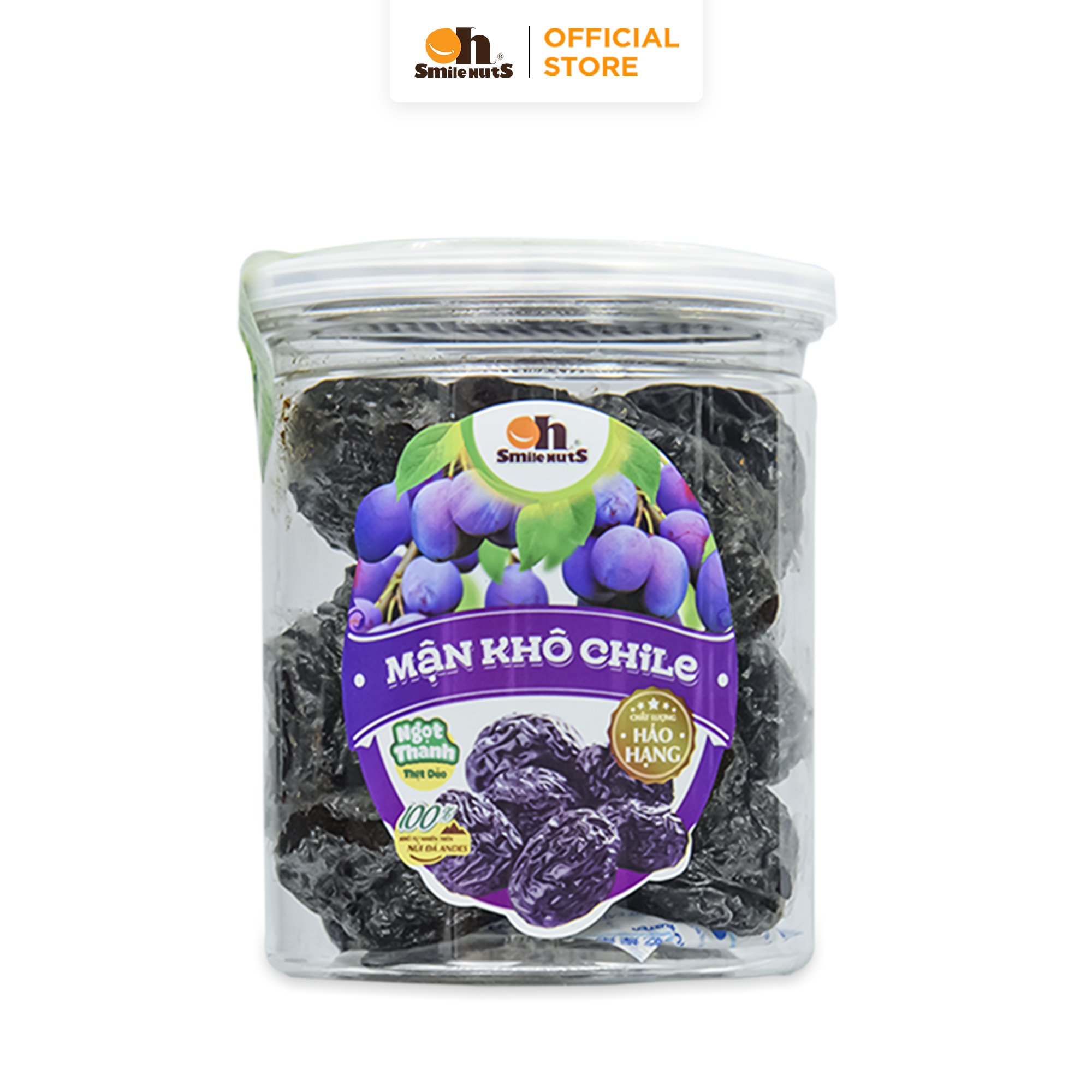 Mận Khô Chile Smile Nuts Hộp 315g – Smile Nuts - Hạt Dinh Dưỡng Hảo Hạng