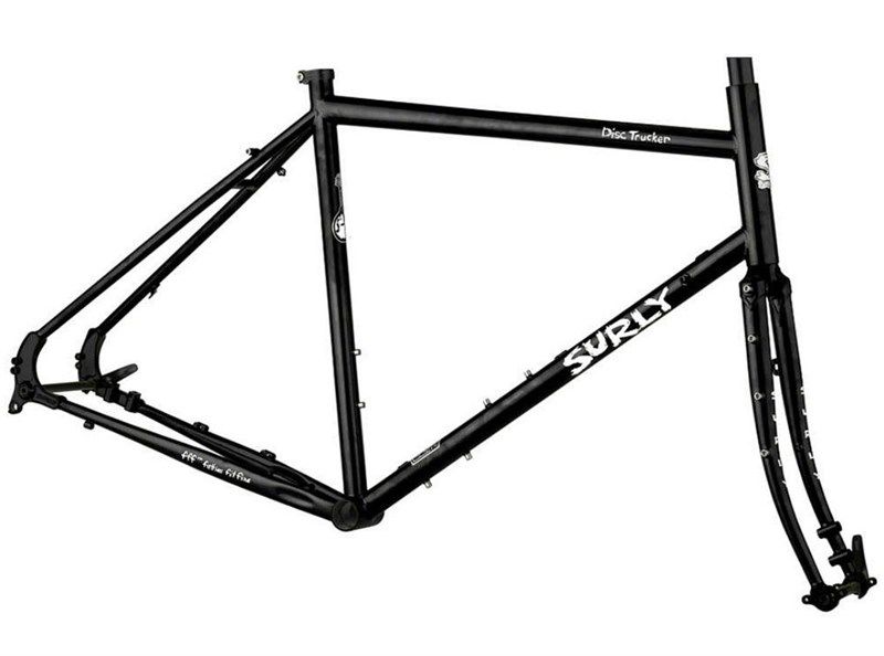 Surly Disc Trucker frameset/ size 52/ black – Lâm Vélo