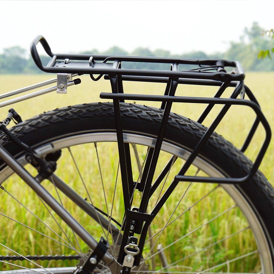 Baga sau Vincita rear rack C025/Aluminum Alloy/24-28"/Black – Lâm Vélo