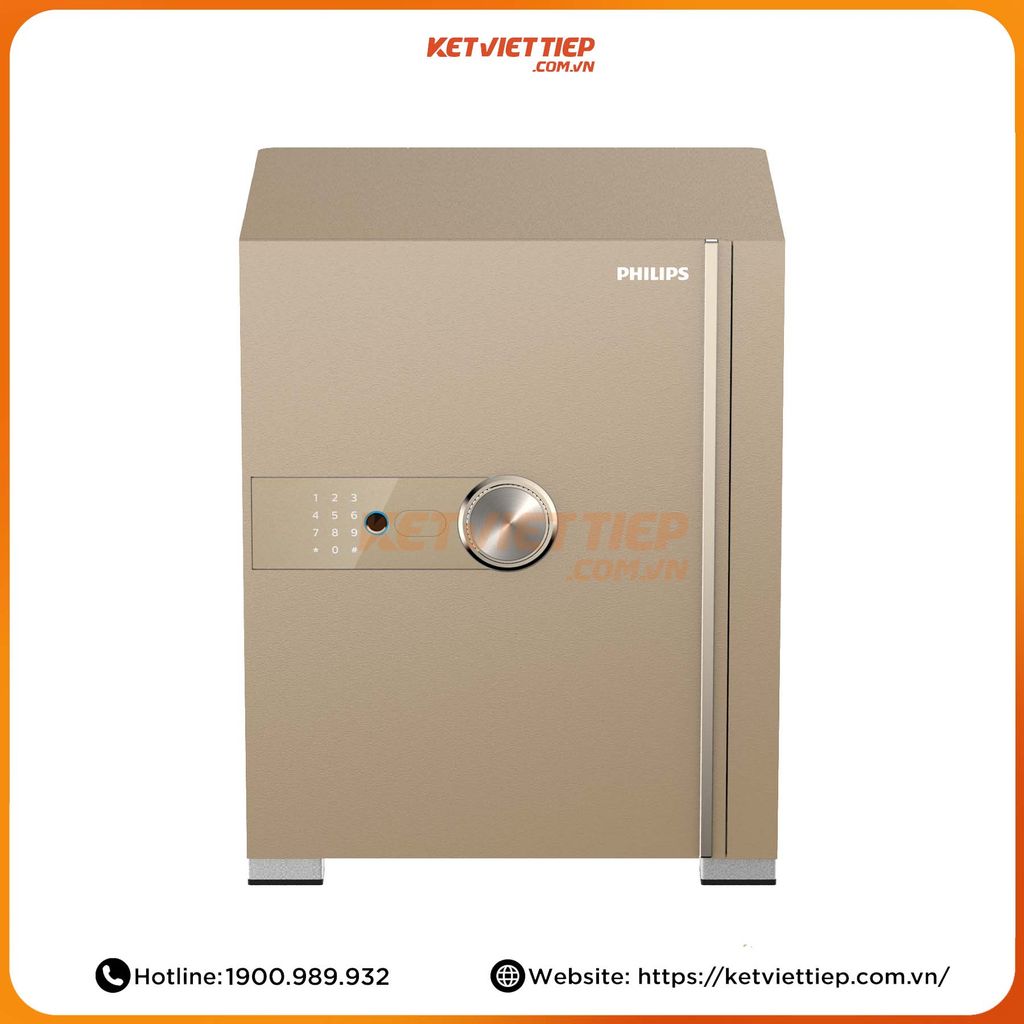 Két sắt nhập khẩu thông minh cao cấp Philips SBX202 5C Khóa bảo mật vâ