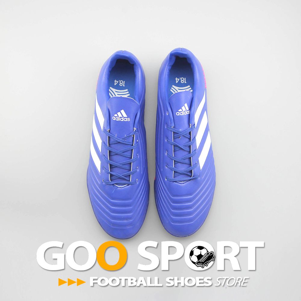 GIÀY ĐÁ BANH SUPER FAKE ADIDAS PREDATOR 18.4 TF XANH DƯƠNG HCM – GOO SPORT
