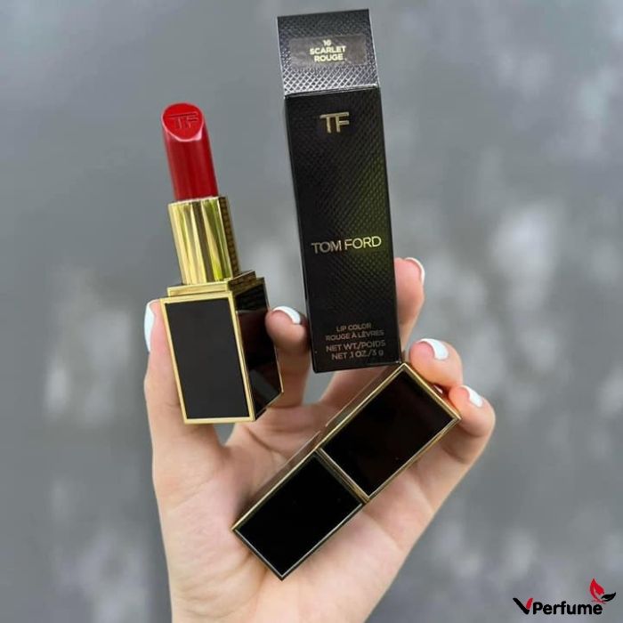Son Tom Ford 16 Scarlet Rouge Matte Màu Đỏ Cổ Điển – Vperfume