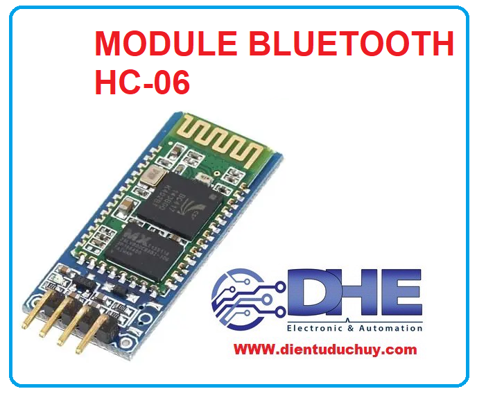 Module thu phát truyền nhận Bluetooth HC-06 HC06 – LINH KIỆN ĐIỆN TỬ ...