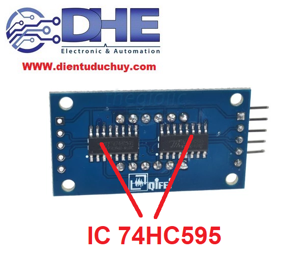 MẠCH LED 7 ĐOẠN 4 SỐ 74HC595 – LINH KIỆN ĐIỆN TỬ ĐỨC HUY (29A BÙI XUÂN ...