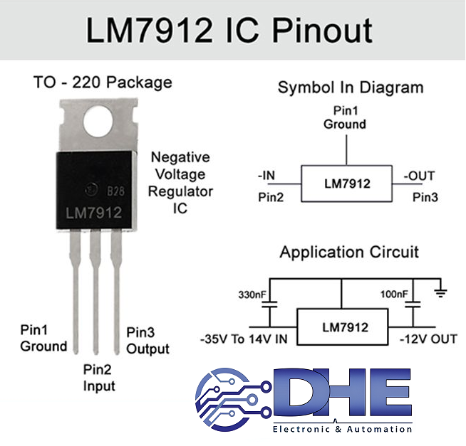 IC ỔN ÁP 7912CV – LINH KIỆN ĐIỆN TỬ ĐỨC HUY (29A BÙI XUÂN PHÁI)