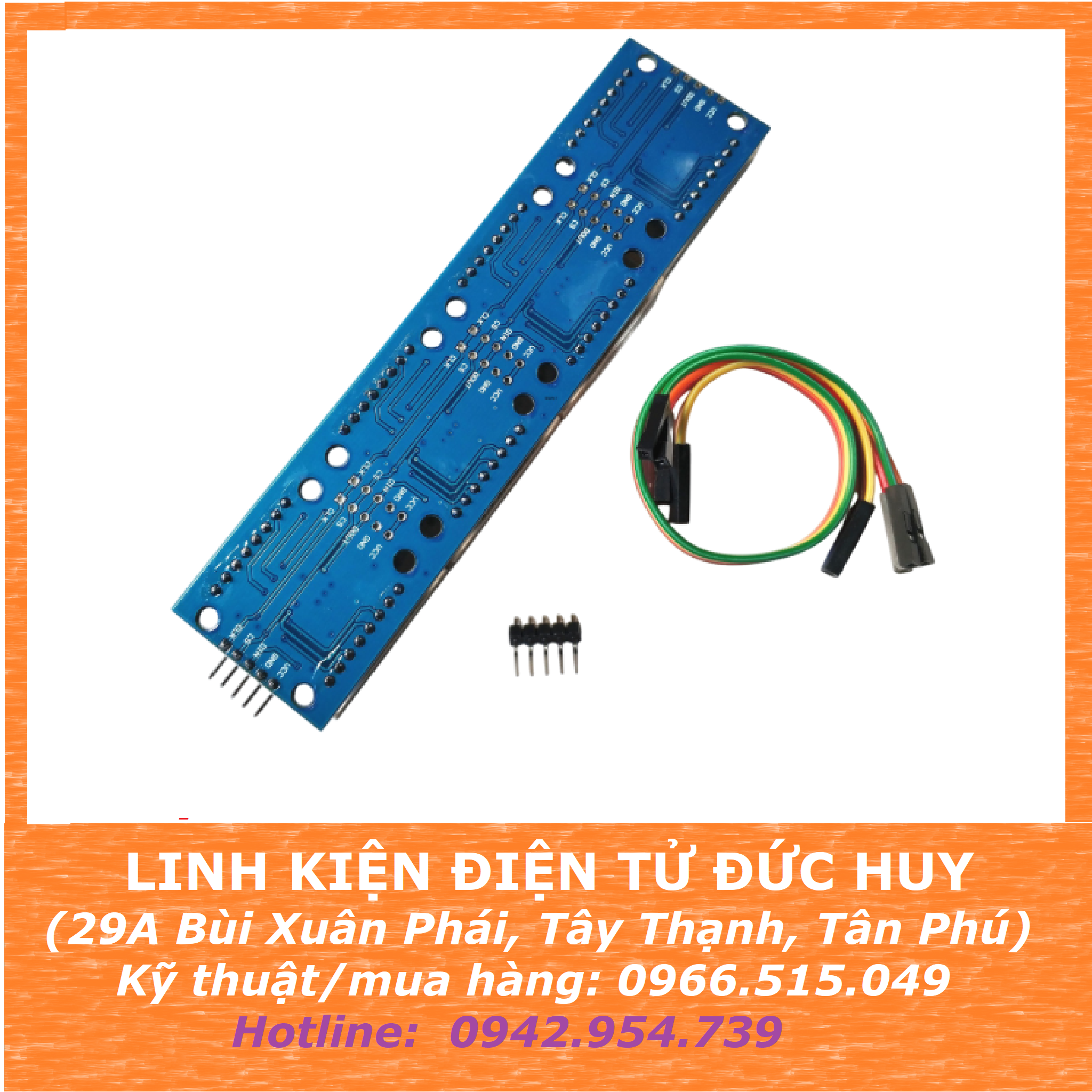 Module 4 led ma trận matrix MAX7219 (xanh dương, đỏ) – LINH KIỆN ĐIỆN ...