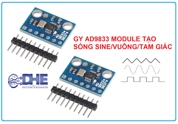 GY AD9833 Module tạo sóng SINE/Vuông/Tam giác – LINH KIỆN ĐIỆN TỬ ĐỨC ...