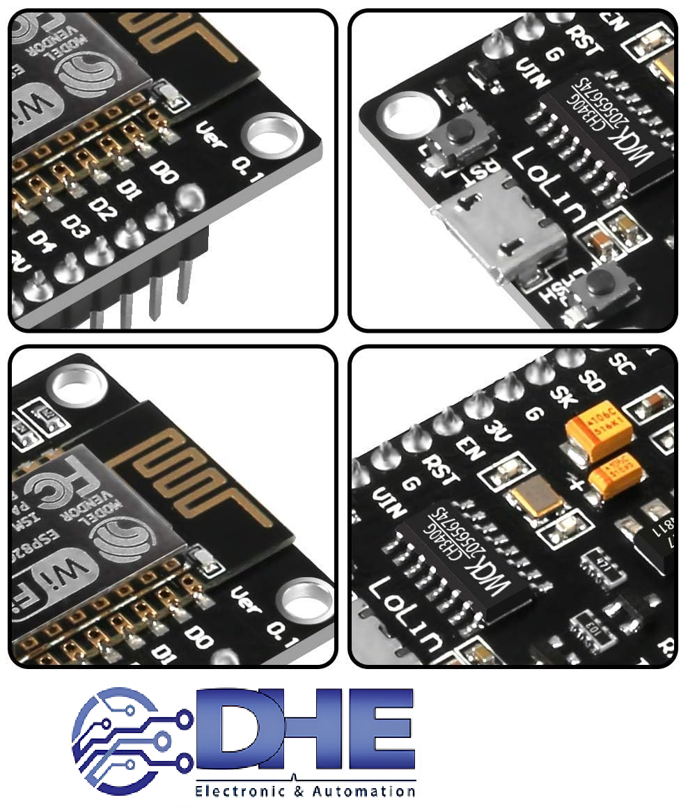 NodeMcu Lua WIFI ESP8266 V3 CH340 – LINH KIỆN ĐIỆN TỬ ĐỨC HUY (29A BÙI ...