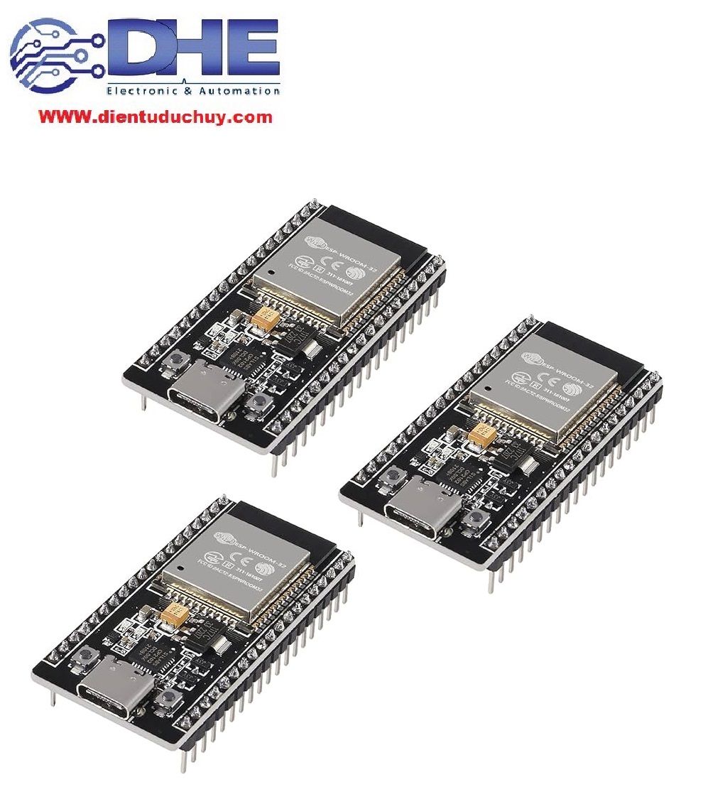 NODEMCU ESP32 ESP WROOM 32 38P, TYPE C USB – LINH KIỆN ĐIỆN TỬ ĐỨC HUY ...