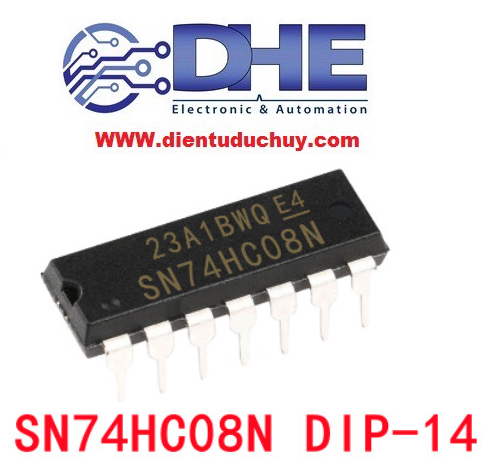 74HC08 - 74LS08 IC 2 CỔNG AND – LINH KIỆN ĐIỆN TỬ ĐỨC HUY (29A BÙI XUÂN PHÁI)