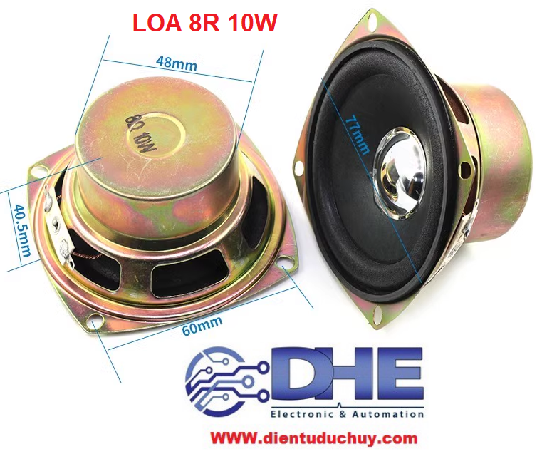 LOA 8R 10W 4080 – LINH KIỆN ĐIỆN TỬ ĐỨC HUY (29A BÙI XUÂN PHÁI)