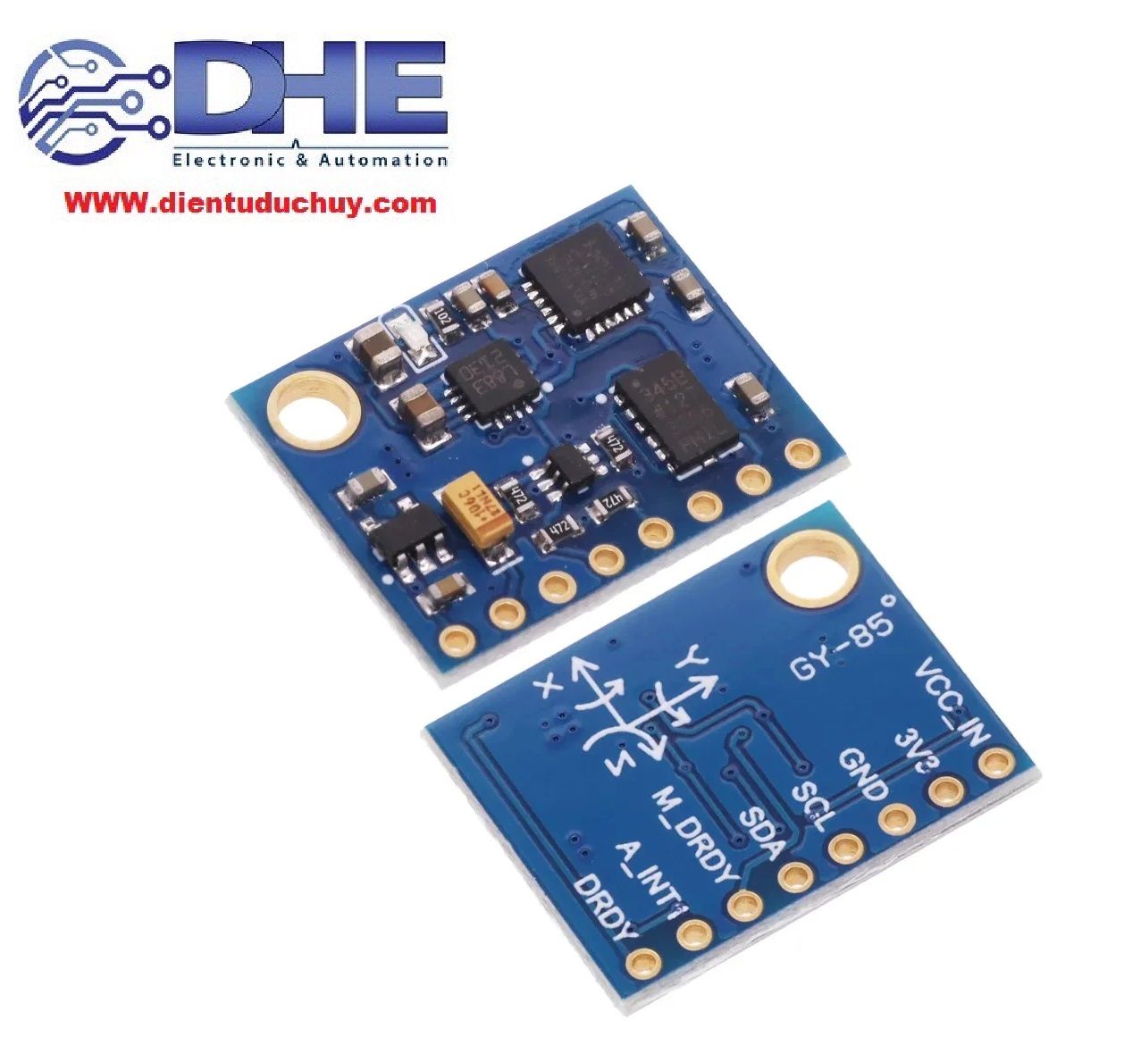 GY 85 IMU CẢM BIẾN 9 TRỤC ITG3205+ADXL345+HMC5883L – LINH KIỆN ĐIỆN TỬ ĐỨC HUY (29A BÙI XUÂN PHÁI)