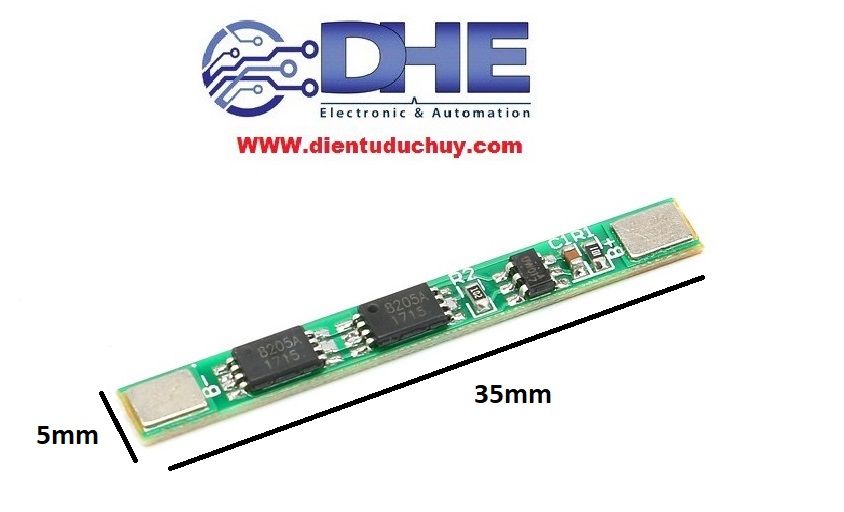 MẠCH SẠC, BẢO VỆ PIN 1S 5A – LINH KIỆN ĐIỆN TỬ ĐỨC HUY (29A BÙI XUÂN PHÁI)