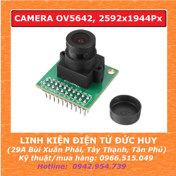 MODULE CAMERA OV5642, 2592*1944Px XỬ LÝ ẢNH CHO ARDUINO – LINH KIỆN ...
