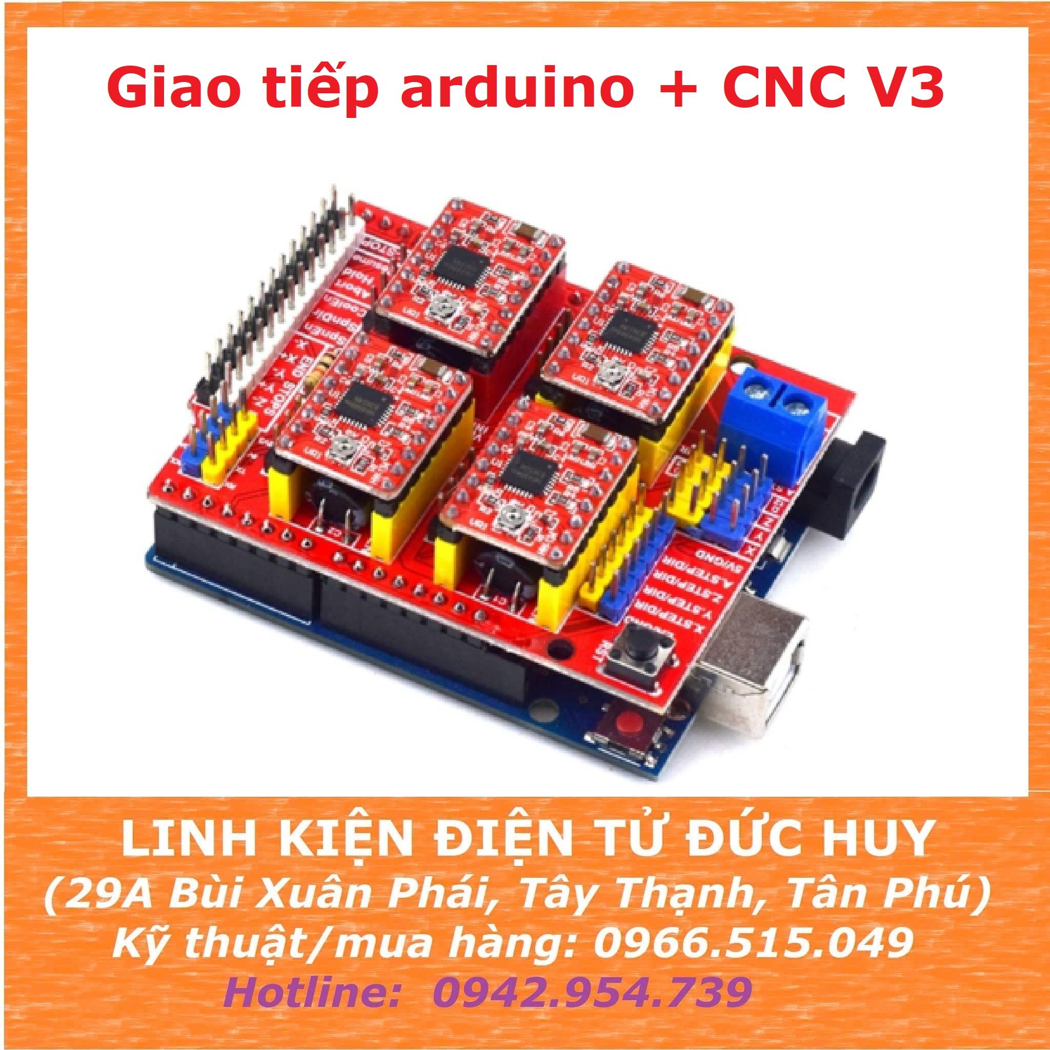 MODULE ARDUINO CNC SHIELD V3 – LINH KIỆN ĐIỆN TỬ ĐỨC HUY (29A BÙI XUÂN ...