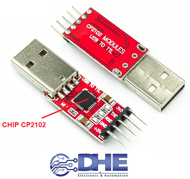 MẠCH CHUYỂN USB UART TTL, chip CP2102, MẠCH NẠP CHO ARDUINO PROMINI, E ...