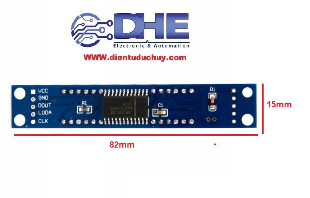 MODULE 8 LED 7 ĐOẠN MAX7219 – LINH KIỆN ĐIỆN TỬ ĐỨC HUY (29A BÙI XUÂN PHÁI)