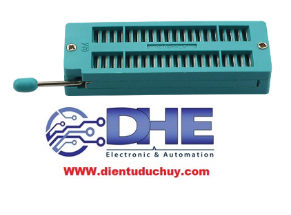 ĐẾ IC 40 CHÂN, ĐẾ GẠT 40 CHÂN HẸP - LOẠI TỐT – LINH KIỆN ĐIỆN TỬ ĐỨC ...