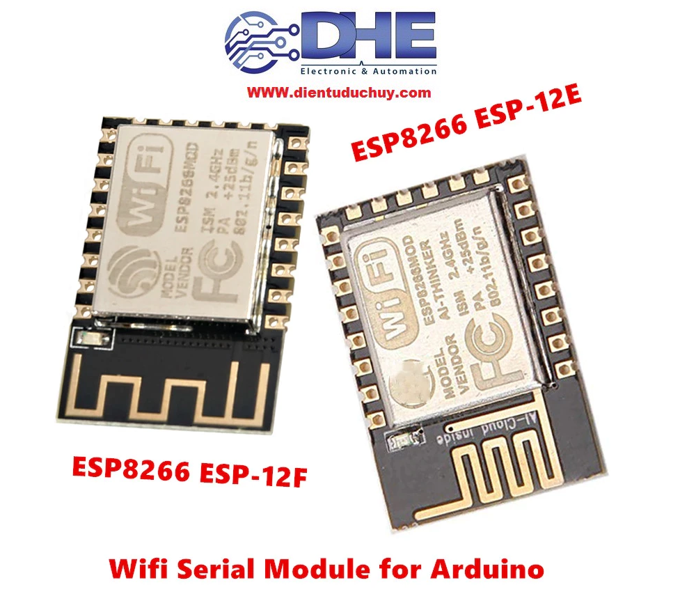MODULE THU PHÁT TRUYỀN NHẬN WIFI ESP-12E ESP8266 – LINH KIỆN ĐIỆN TỬ ...