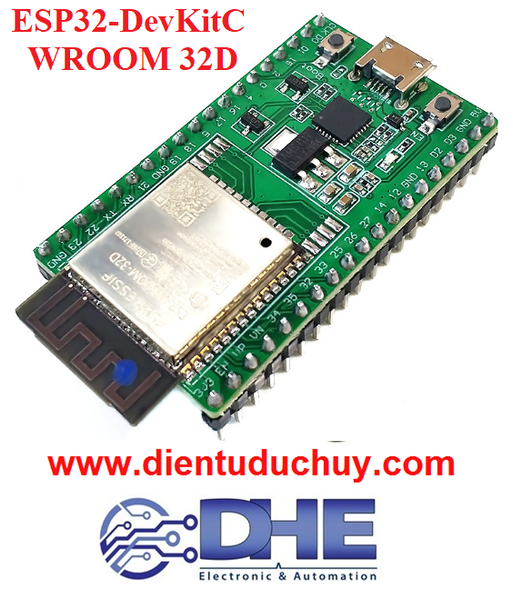 ESP32-DevKitC V4 WROOM 32U – LINH KIỆN ĐIỆN TỬ ĐỨC HUY (29A BÙI XUÂN PHÁI)