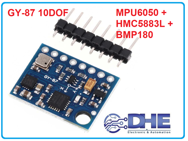 GY 87 IMU 10DOF MPU6050 HMC5883L BMP180 – LINH KIỆN ĐIỆN TỬ ĐỨC HUY (29A BÙI XUÂN PHÁI)