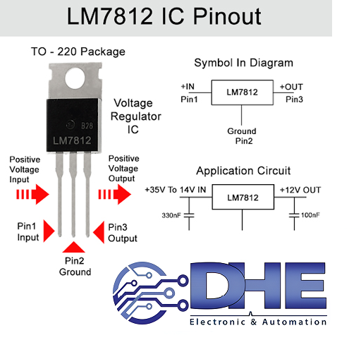7812 IC ổn áp 12V 1.5A chân cắm – LINH KIỆN ĐIỆN TỬ ĐỨC HUY (29A BÙI ...
