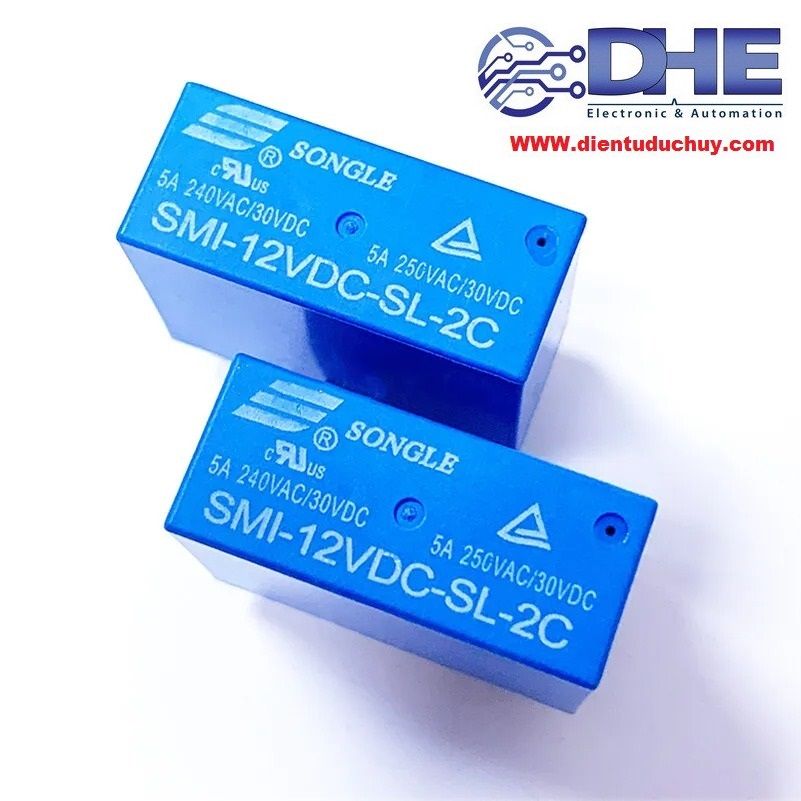 RELAY 8 CHÂN SMI-12VDC-SL-2C – LINH KIỆN ĐIỆN TỬ ĐỨC HUY (29A BÙI XUÂN PHÁI)