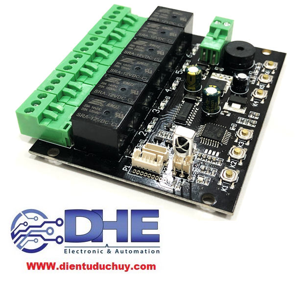 K219 V1.1 CÀI ĐẶT VÀ KIỂM SOÁT VÂN TAY - 6 KÊNH RELAY – LINH KIỆN ĐIỆN ...